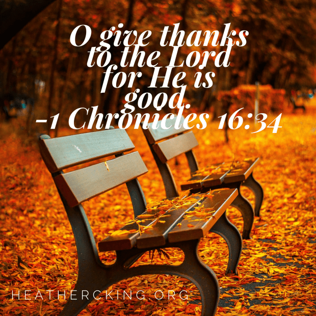 30 Bible Verses for Thanksgiving – Heather C. King – Room to Breathe