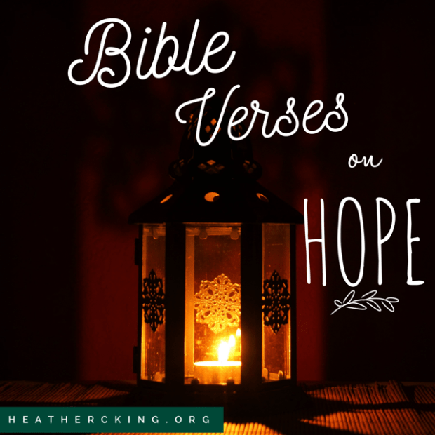 Bible verses on hope #Advent – Heather C. King – Room to Breathe