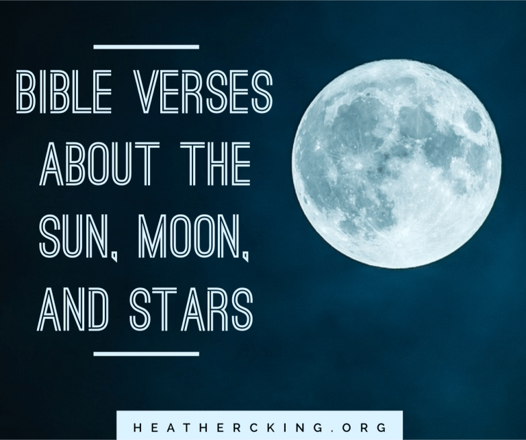 Bible Verses about the Sun, Moon, and Stars – Heather C. King – Room to ...