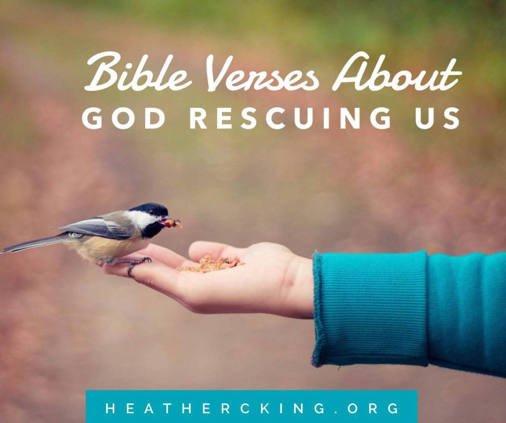 Bible Verses about God Rescuing Us – Heather C. King – Room to Breathe