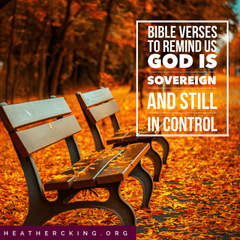 Bible Verses to remind us that God is sovereign and in control ...