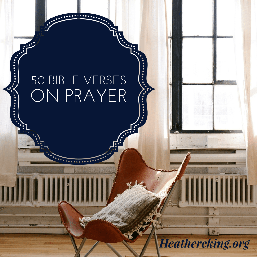Bible Verses on Prayer – Heather C. King – Room to Breathe