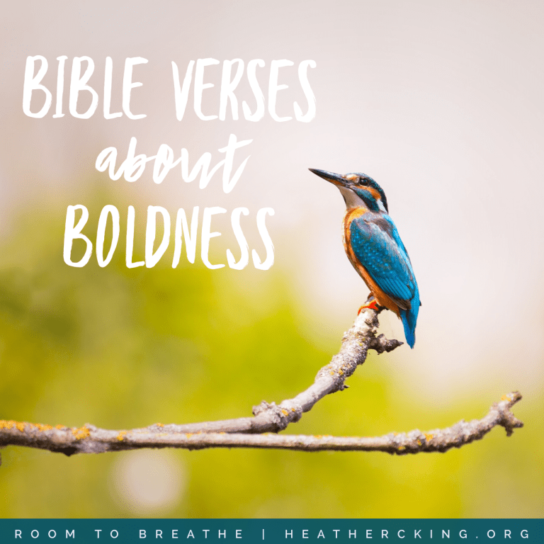 Bible Verses about Boldness – Heather C. King – Room to Breathe